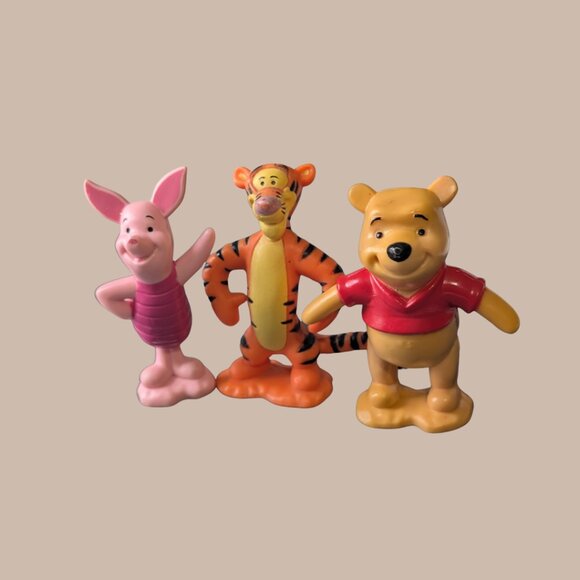 Disney | Toys | Vintage Winnie The Pooh Character Figures Pooh Tigger ...